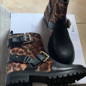 Nine West | Shoes | Nine West Leopard Print Boots | Poshmark